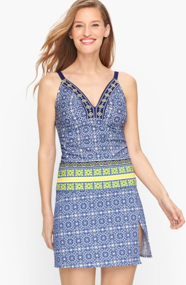 Talbots | Swim | Cabana Life X Talbots Mosaic Swim Skirt | Poshmark